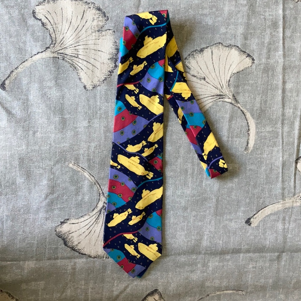 Beatles Vintage Yellow Submarine Neck Tie - Gem